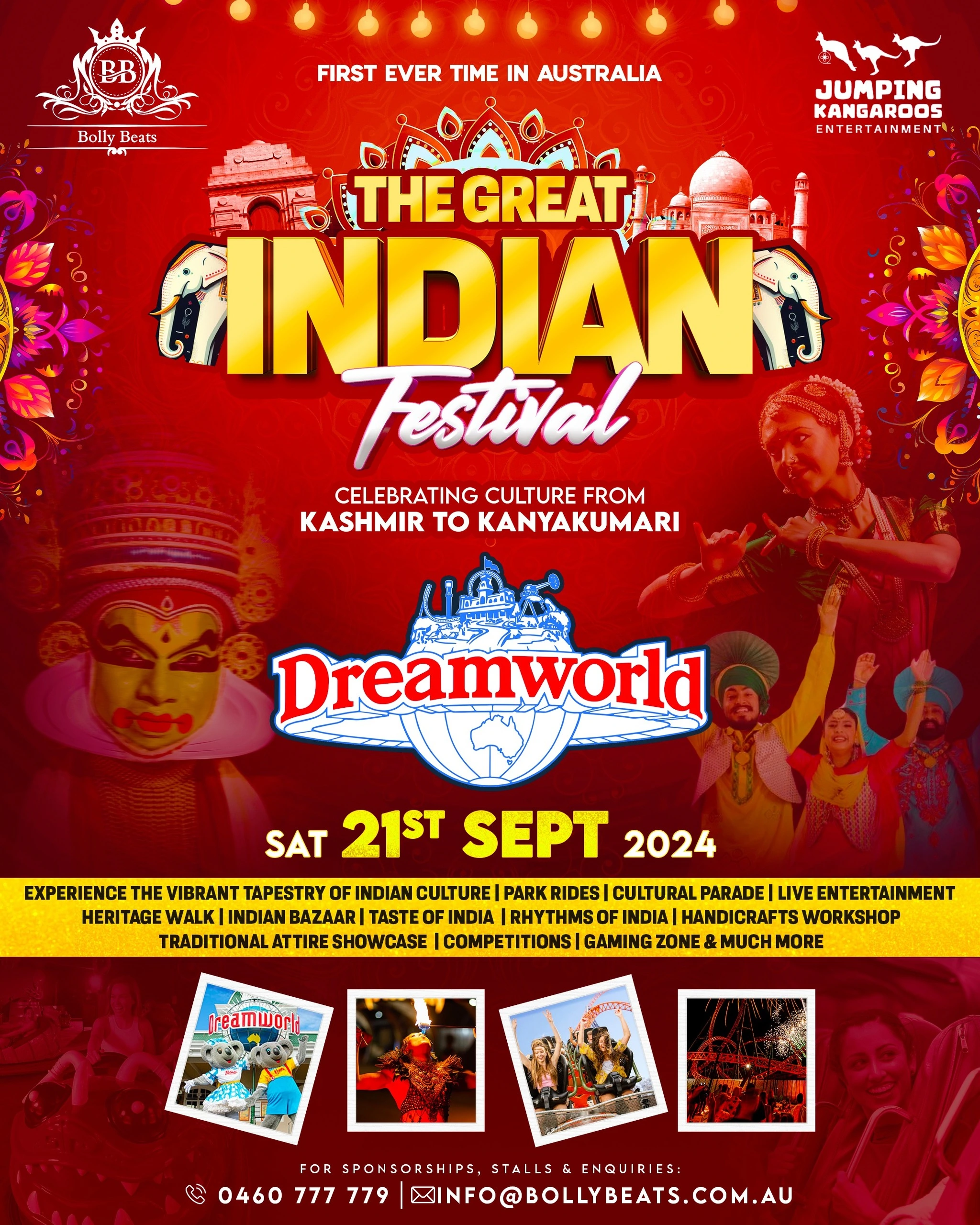 THE GREAT INDIAN FESTIVAL - DREAMWORLD, AUSTRALIA | Experience Gold Coast