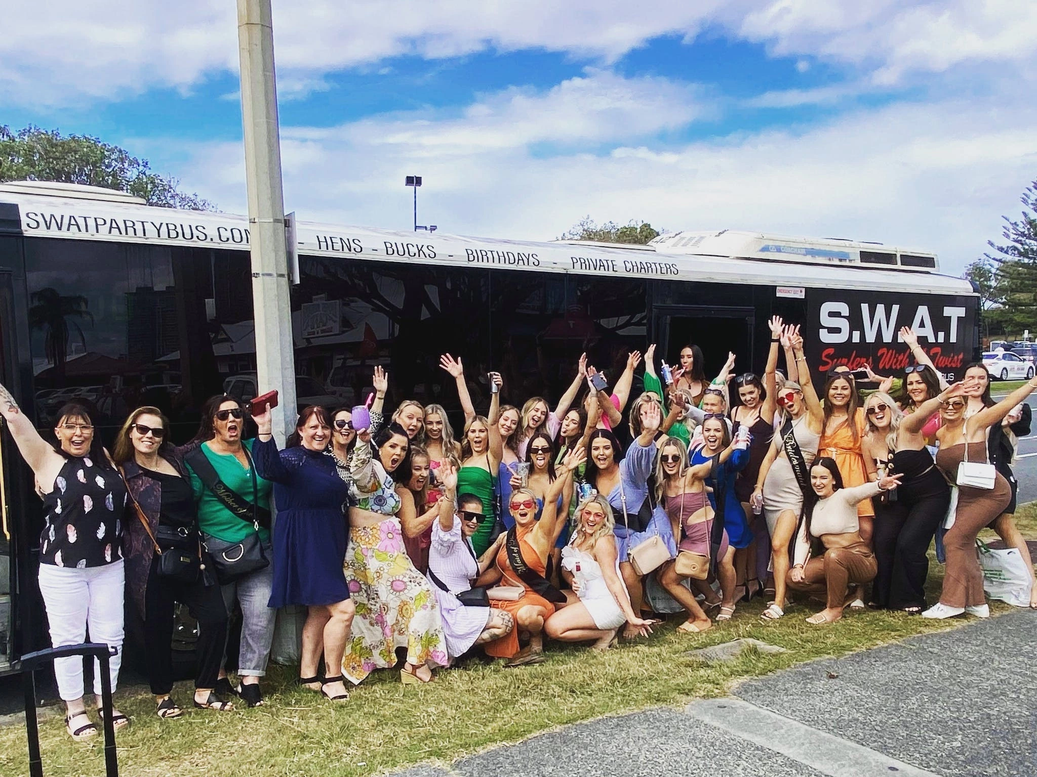 SWAT PARTY BUS | Experience Gold Coast